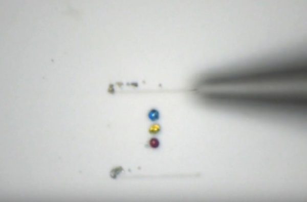 Precise surface marking on hard materials, including glass, silicon wafers, and metals ...